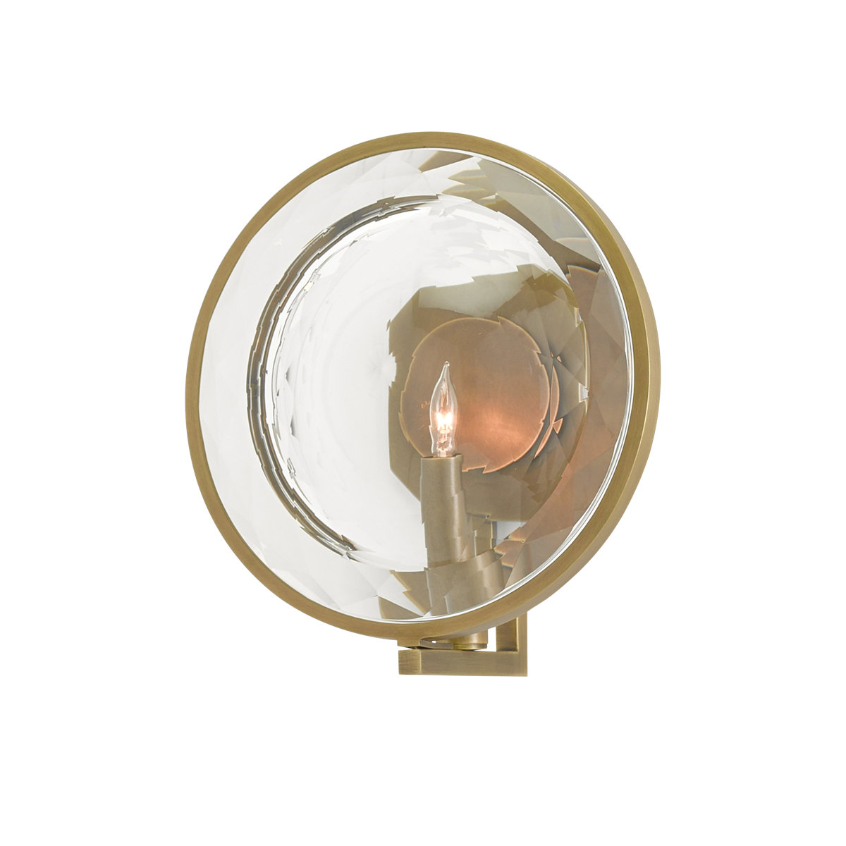 Currey & Company Marjorie Skouras MarjieScope 1 - Light Armed Sconce ...