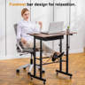 17 Stories Standing Desk Height Adjustable 80×50Cm, Mobile Small ...
