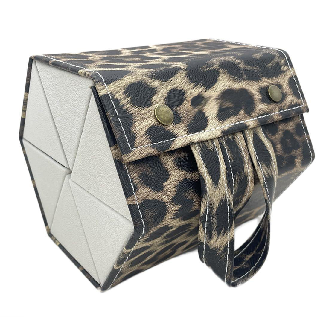 Everly Quinn Sunglass Eyeglass Organizer Collector 6 Slot PU Eyeglasses ...