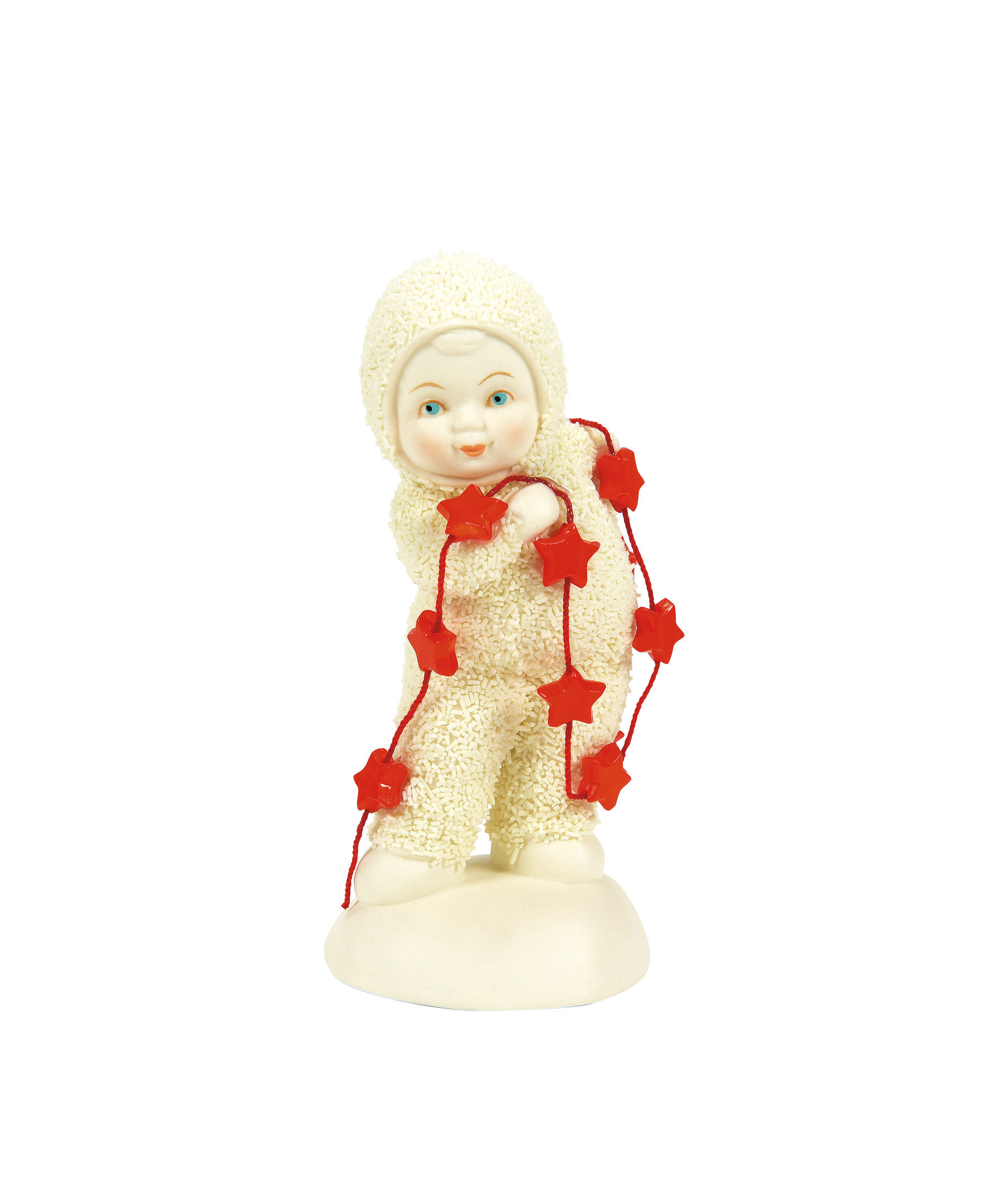 Snowbabies Cloaked in Christmas Spirit Figurine 4.1in H | Wayfair