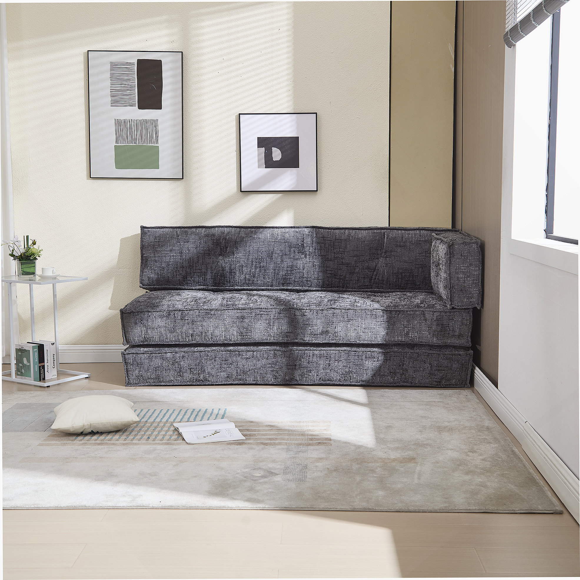 Ebern Designs Chenille material, can be combined at will, complete ...