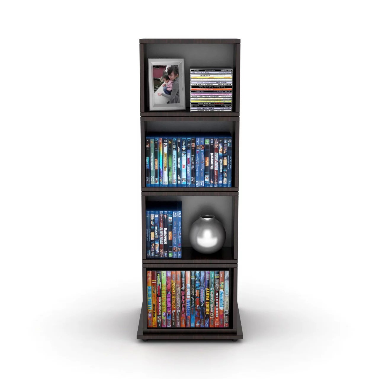 Latitude Run® Multimedia Revolving Media Tower | Wayfair