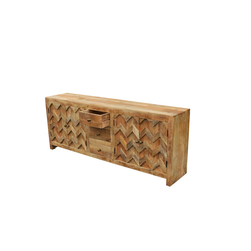 Loon Peak® Pompa 18'' Solid Wood Sideboard | Wayfair