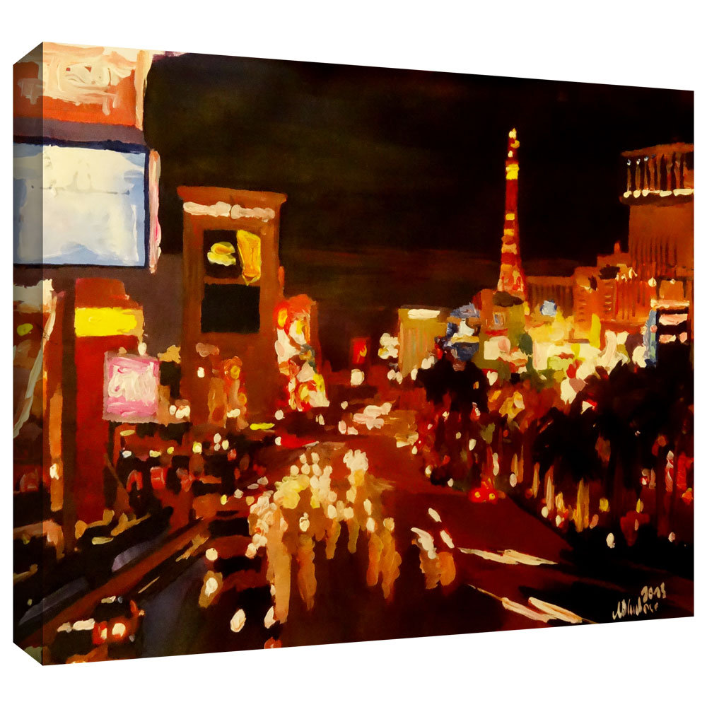 ArtWall 'Las Vegas' by Martina and Markus Bleichner Painting Print on ...