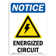 SignMission Energized Circuit Sign with Symbol | Wayfair