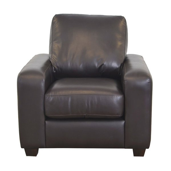 Hokku Designs Ramdat Leather Club Chair | Wayfair