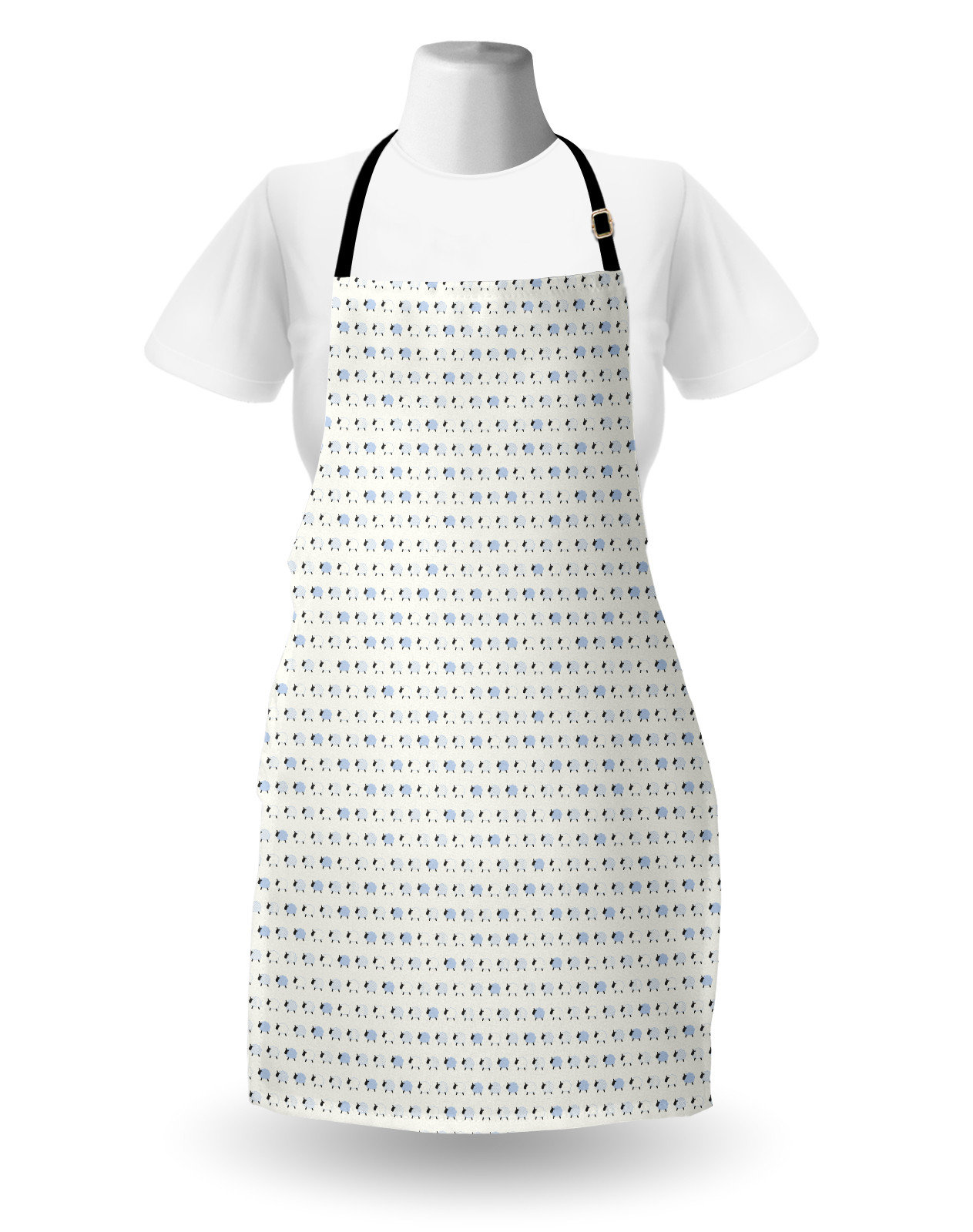 Dakota Fields Sheep Apron Unisex Continuous Fluffy Animals Adult Size ...