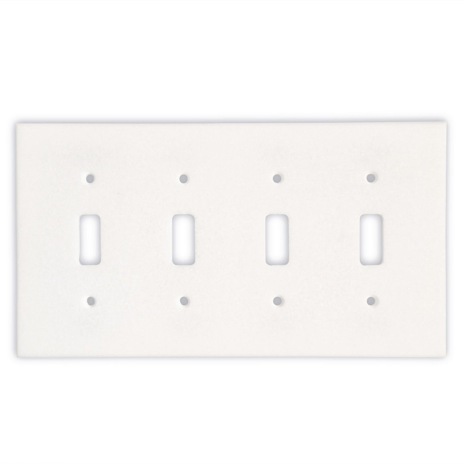 American Tile Depot 4 - Gang Toggle Light Switch Standard Wall Plate ...