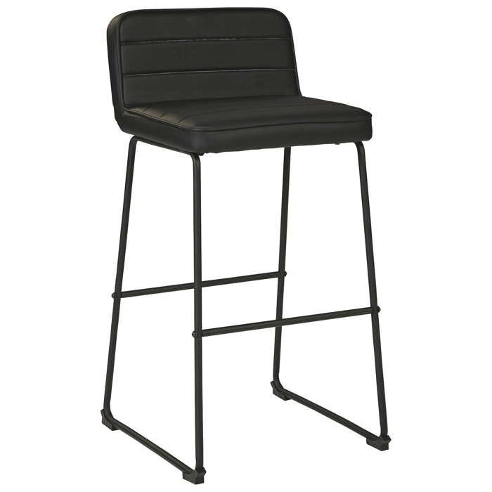 Latitude Run® Upholstered Counter Stool with Metal Frame | Wayfair