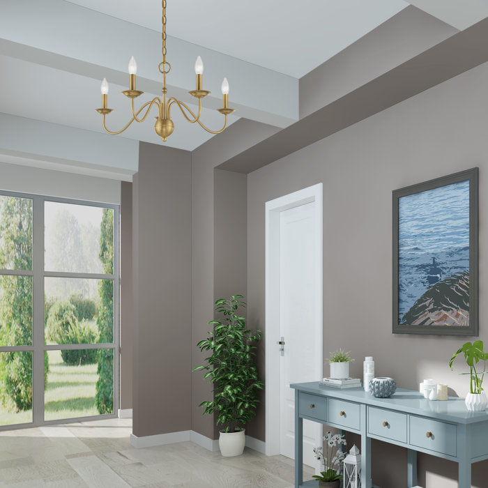 Three Posts™ Seiling 5 - Light Dimmable Classic / Traditional ...