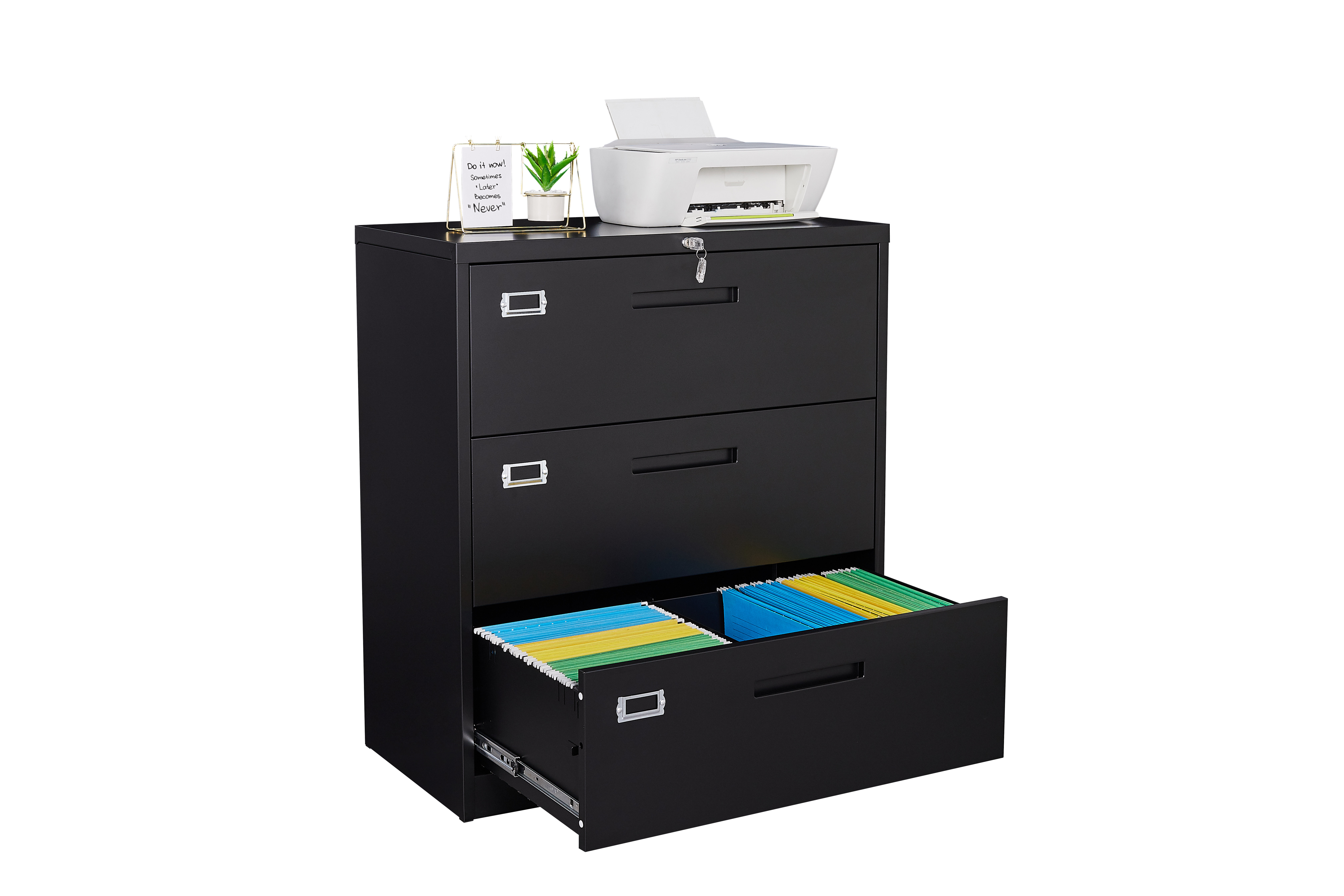 Inbox Zero Dianney 3 Drawer Lateral File Cabinet & Reviews - Wayfair Canada