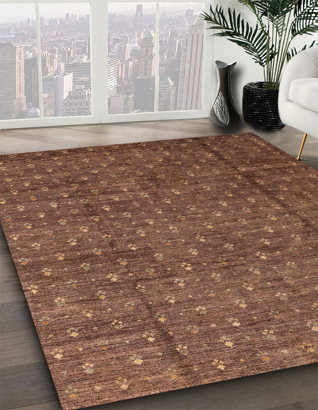 Foundry Select 100% Machine Washable Abstract 4433 Area Rug | Wayfair