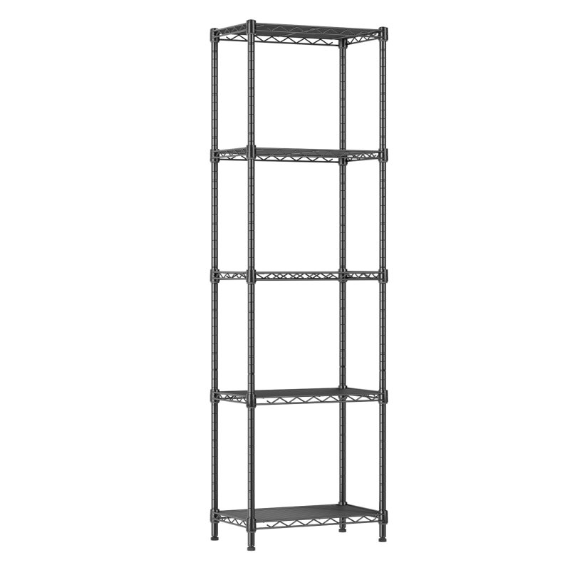 Ebern Designs 5-Tier Adjustable Wire Shelving Storage Rack | Wayfair