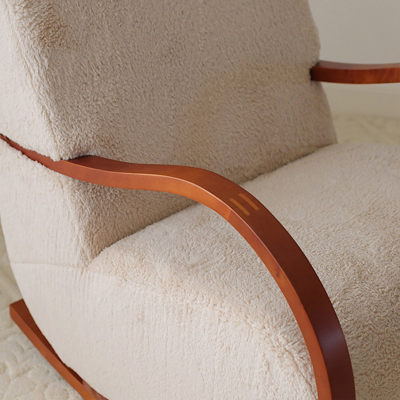 SUPROT Solid Wood Rocking Chair | Wayfair