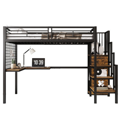 queen loft bed uk