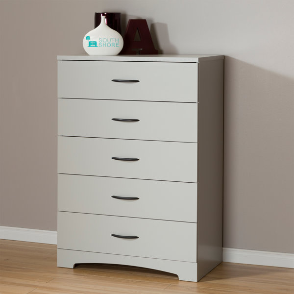 South Shore Step One 5 - Drawer Dresser & Reviews | Wayfair