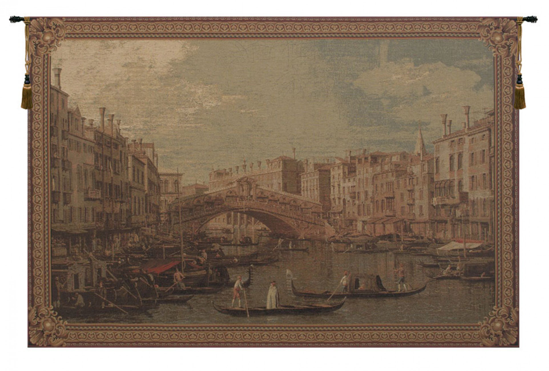 Charlotte Home Furnishings Rialto Bridge European Wall Hanging | Wayfair