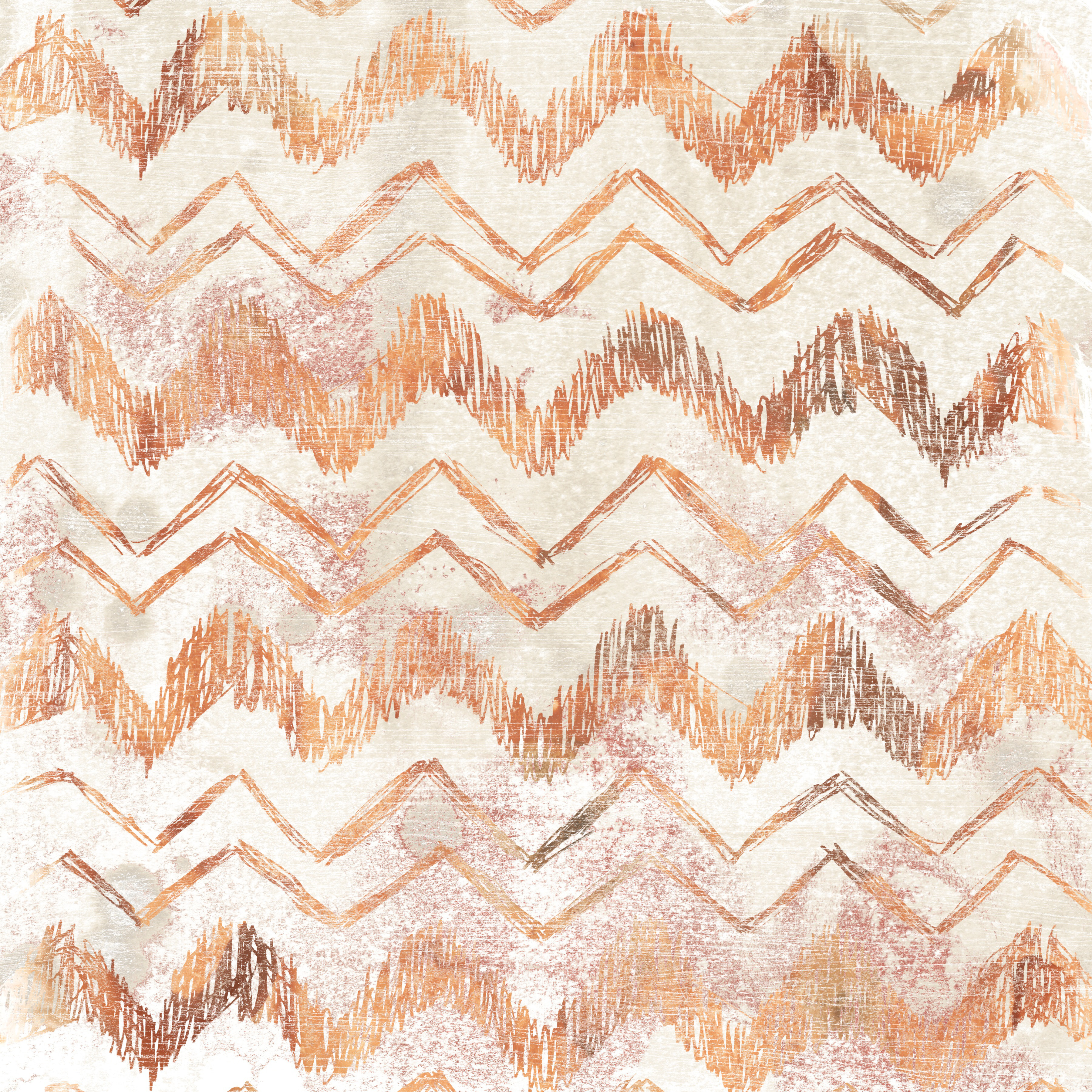 Gracie Oaks Red Earth Textile VIII | Wayfair