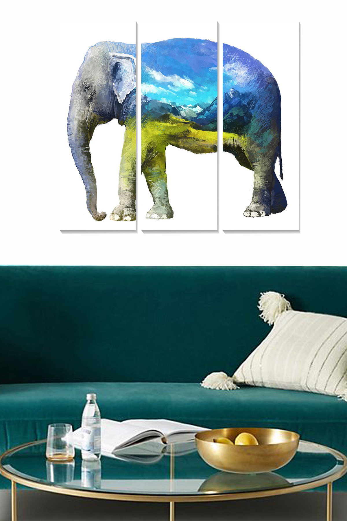 East Urban Home 3 Piece Unframed Print on MDF | Wayfair