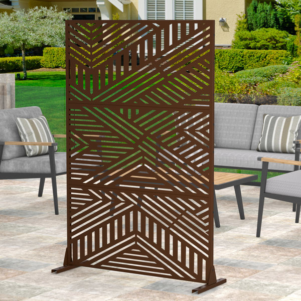 Fency Outdoor Metal Privacy Screen & Reviews - Wayfair Canada