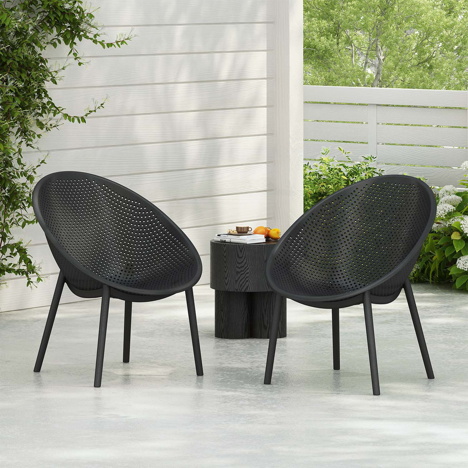 Corrigan Studio® Charming Set of Outdoor Chairs for Relaxing and ...