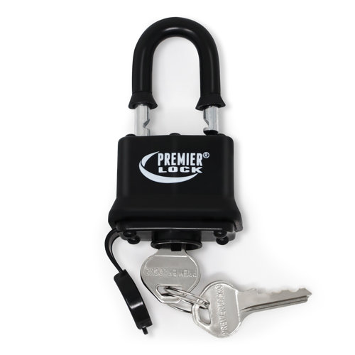 Premier Lock Weather Resistant 1-1/2" Laminated Padlock | Wayfair