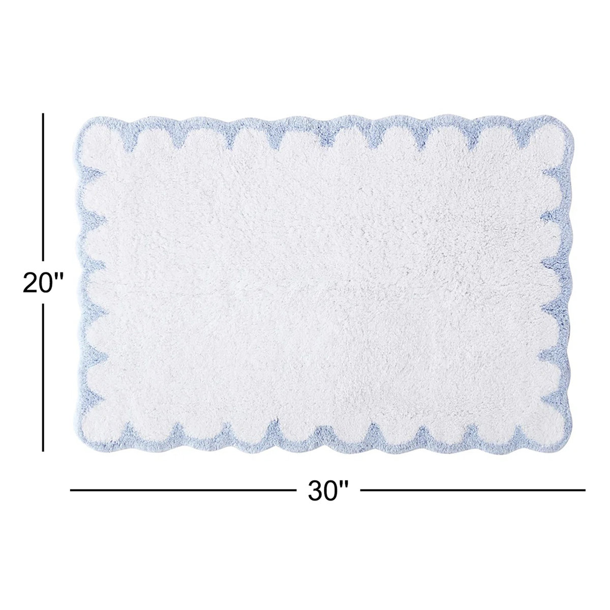 Peri Home Scallop Bath Rug & Reviews | Birch Lane