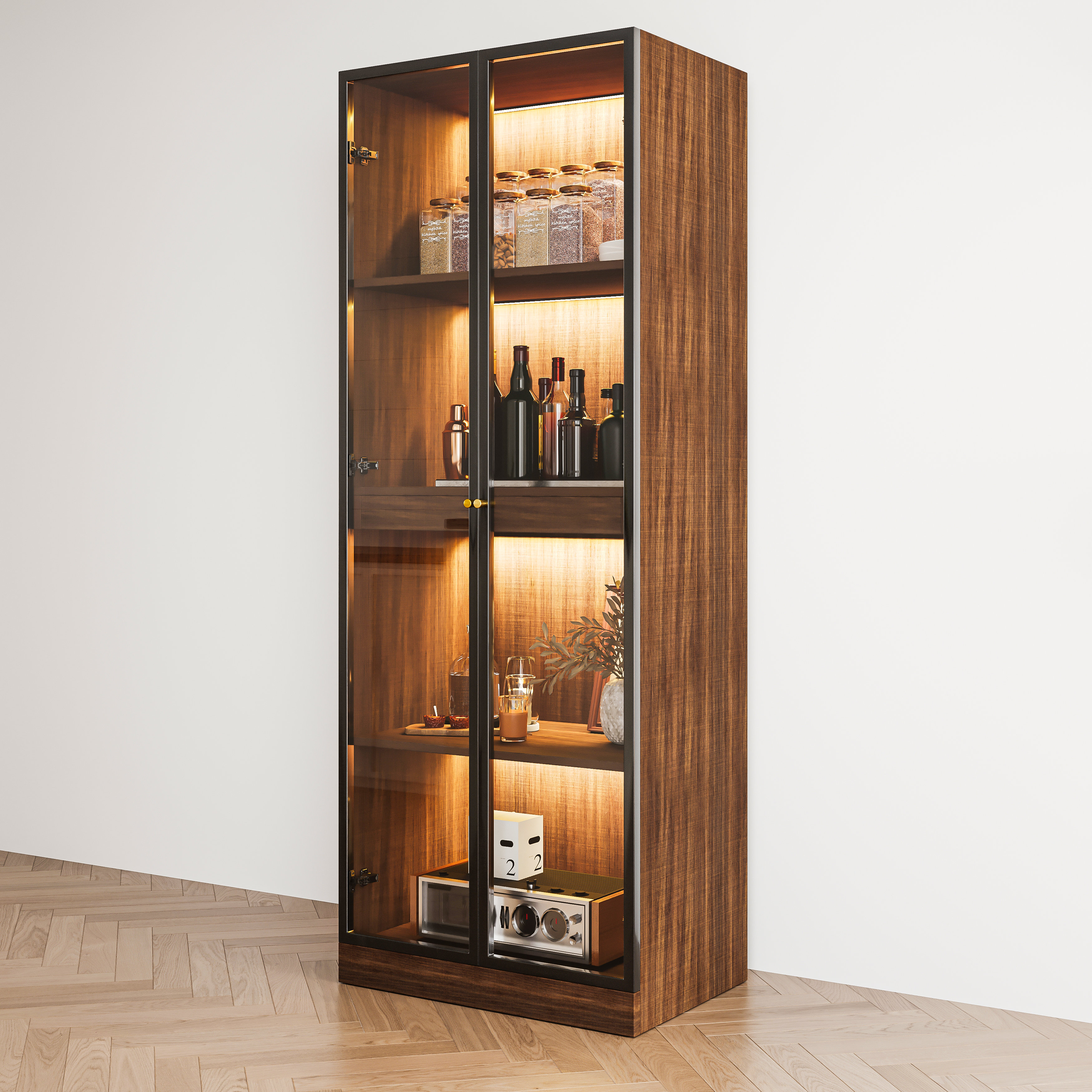 Bar Glass Display Cabinets