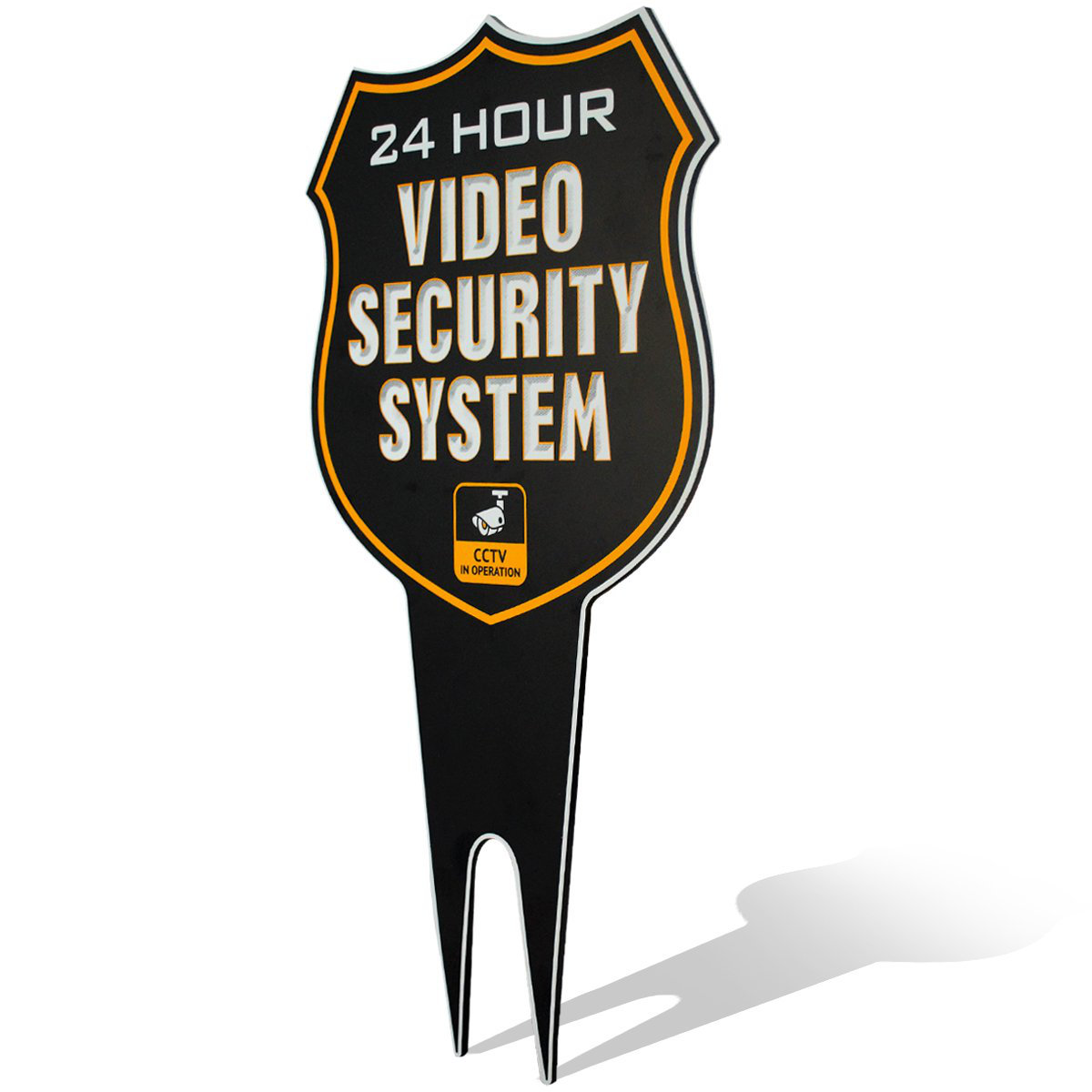 Bigtime 24 Hour Video Surveillance Sign | Wayfair