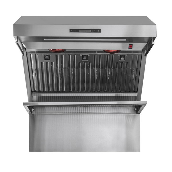 Forno Savona 36-inch Wall Mount Range Hood in Stainless Steel, 1200 CFM ...