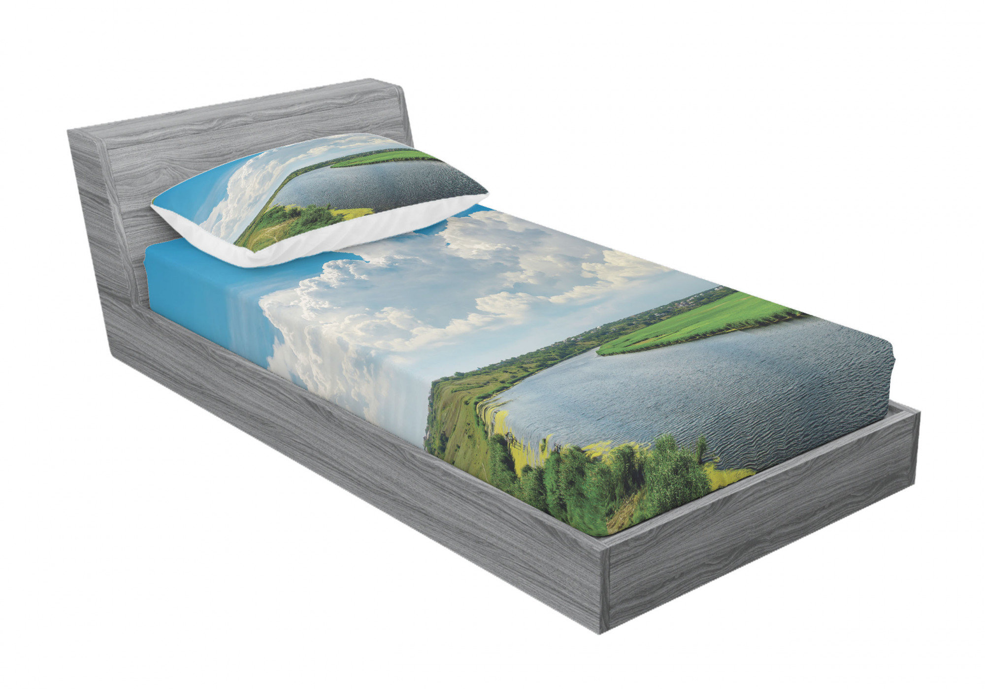Ambesonne Nature Sheet Set | Wayfair