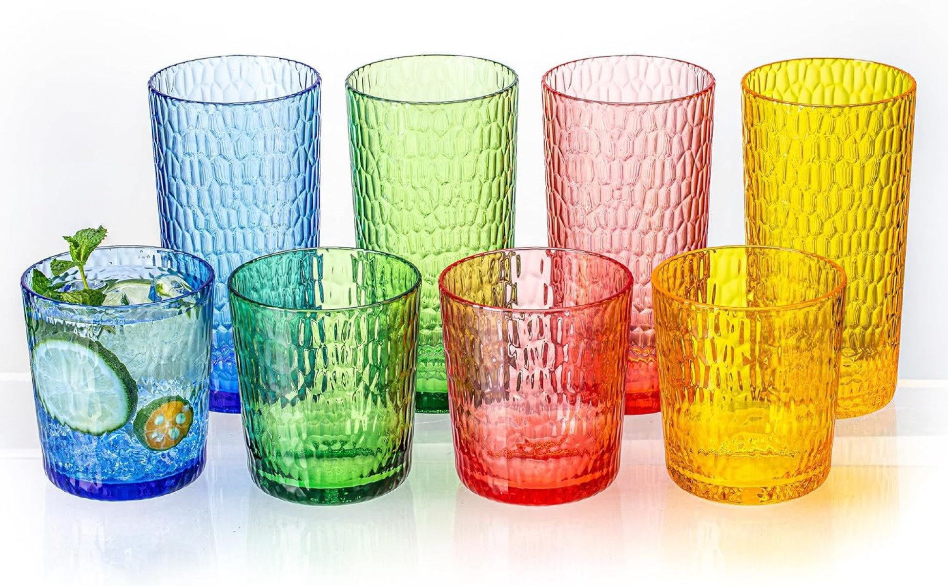 Orren Ellis Mardee Drinking Glass Set | Wayfair