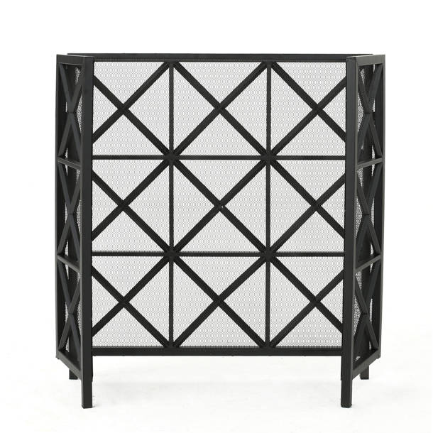 Winston Porter Abhik 17'' W Metal Log Rack & Reviews | Wayfair