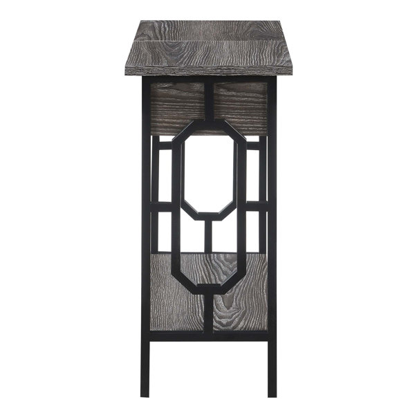 Latitude Run® Minburn 24"H End Table with Storage and Built-In Outlets ...