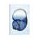 Highland Dunes Marble Indigo Snail I | Wayfair.co.uk