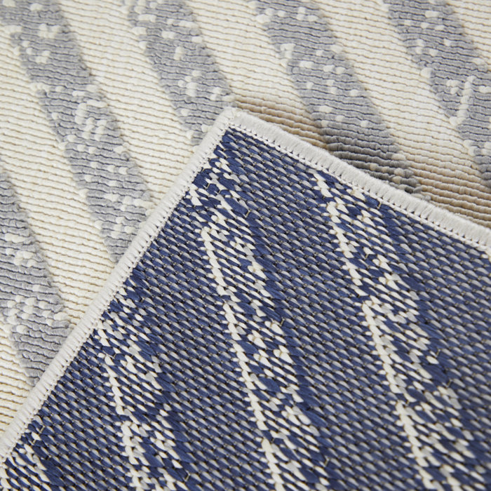 Cyan Indoor/Outdoor Rug & Reviews | Birch Lane