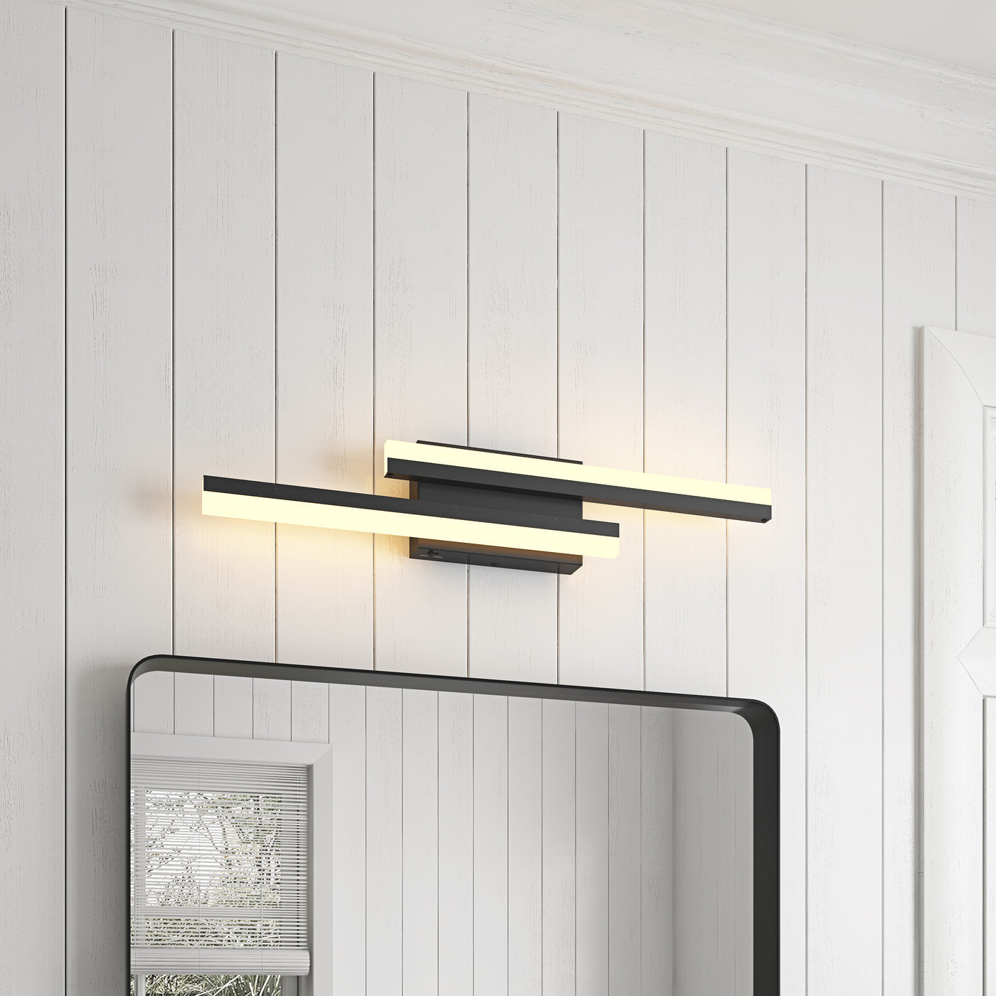 Ebern Designs Aaniylah Modern LED Vanity Light With 3000K/4500K/6000K ...