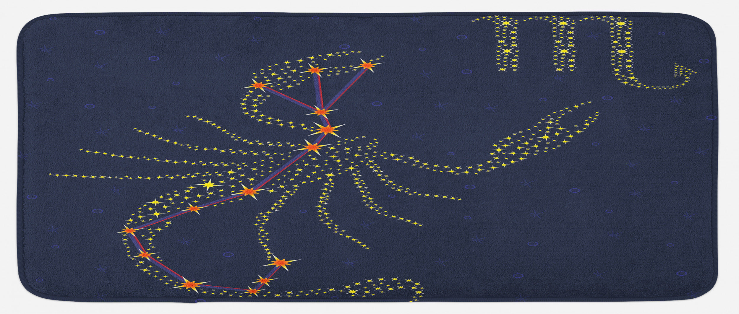 East Urban Home Zodiac Scorpio Kitchen Mat | Wayfair