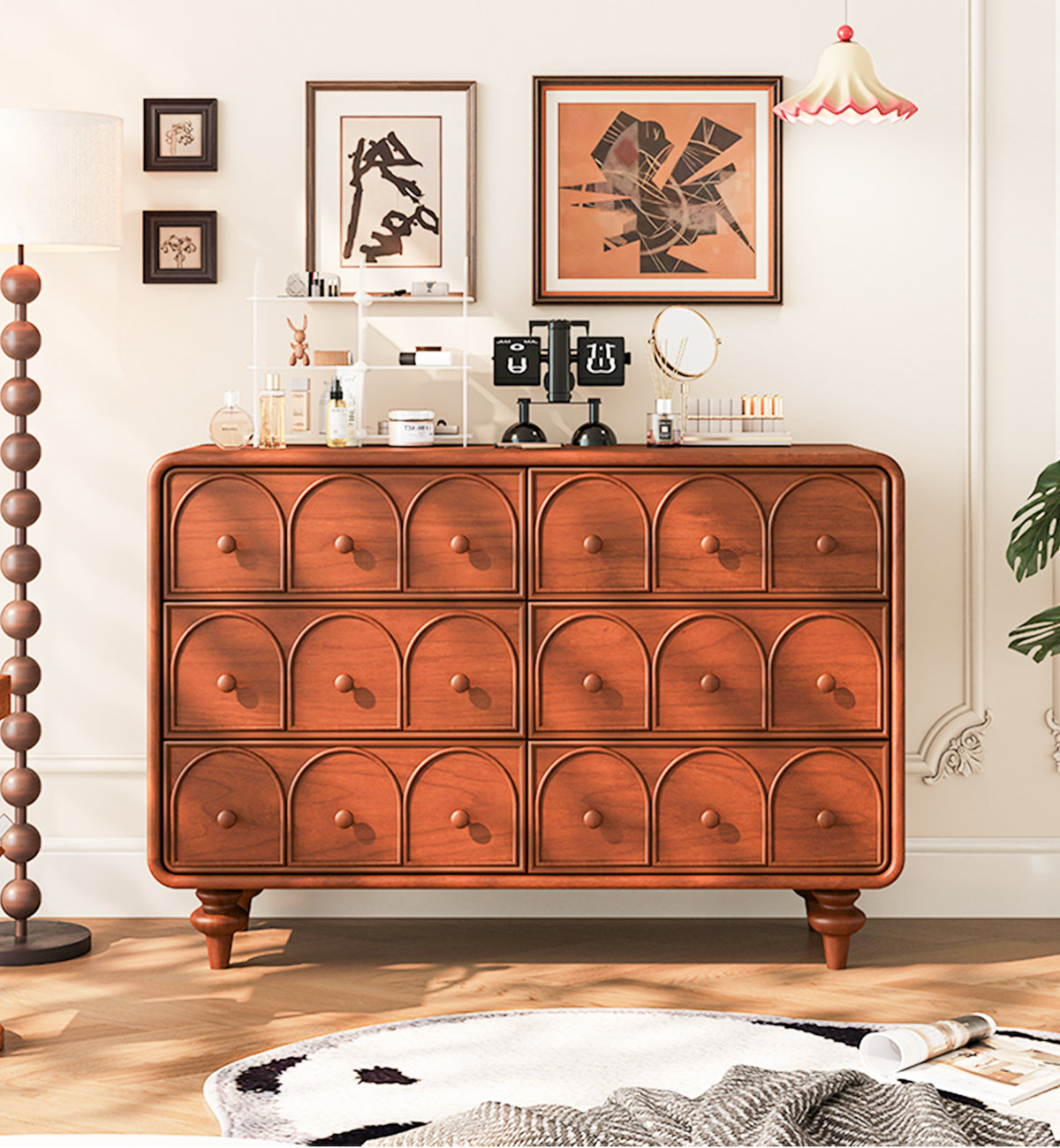Finesse Furni Vintage Elegant Large Capacity Accent Chest | Wayfair