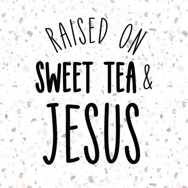The Seasonal Aisle Sweet Tea Jesus - Wrapped Canvas Art Prints ...