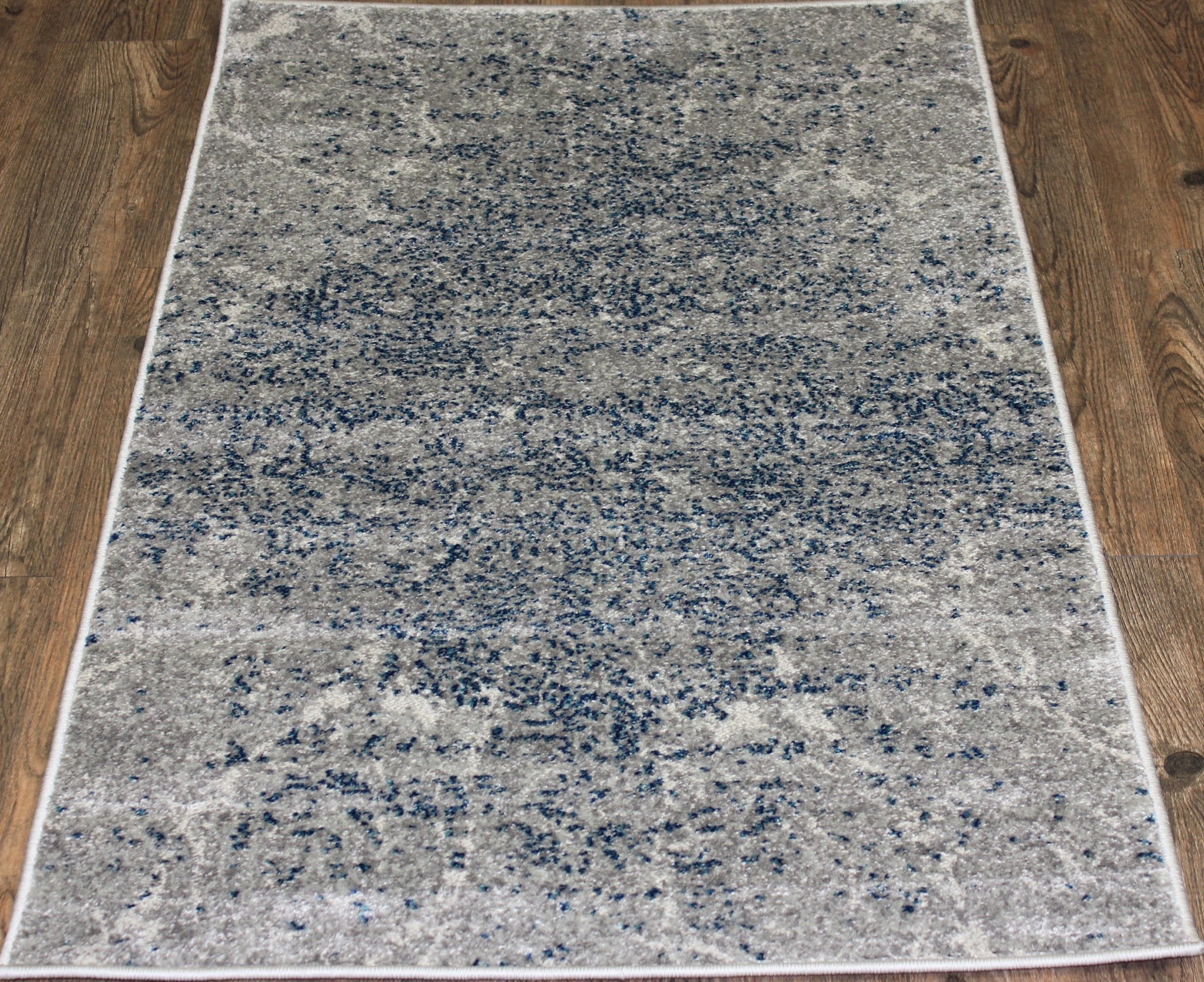Ebern Designs Toombs Hand-Tufted Blue Area Rug | Wayfair