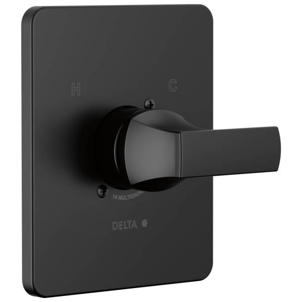 Delta Velum Widespread Curved Bathroom Faucet 3 Hole, 2-handle Bathroom ...