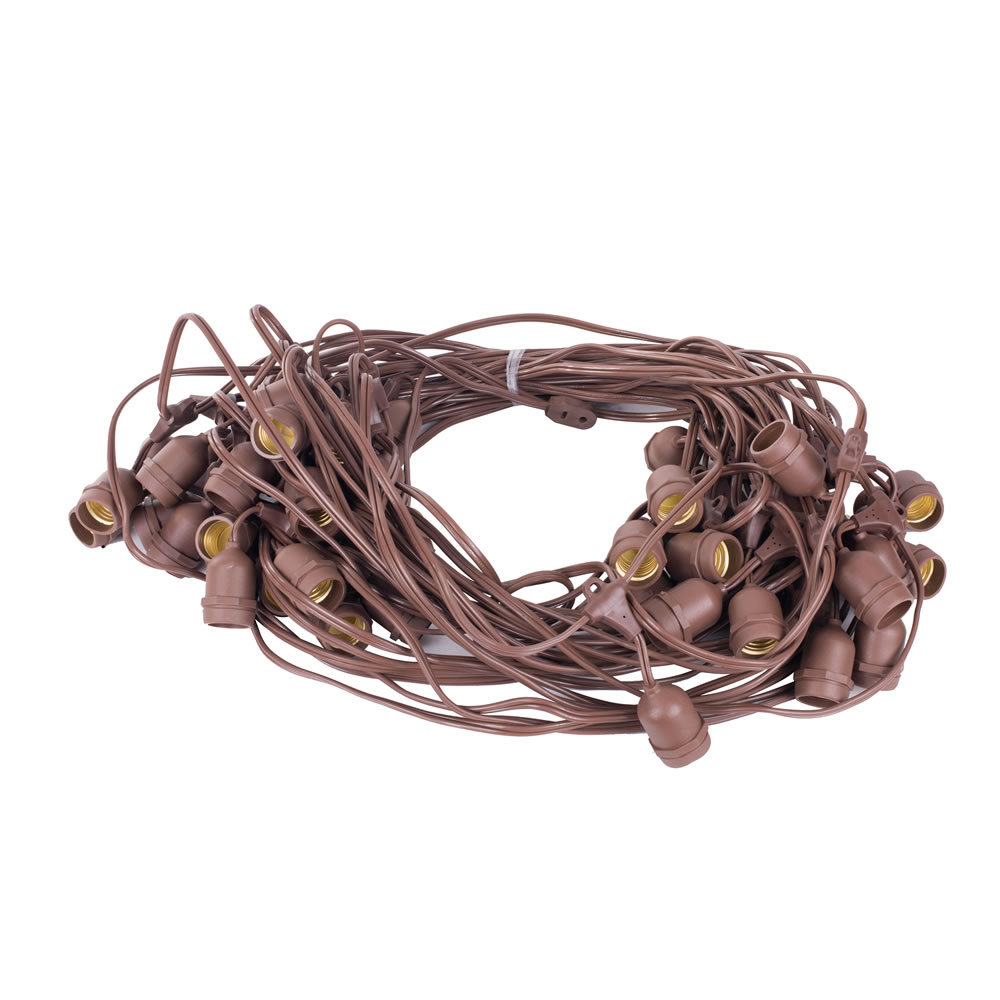 The Holiday Aisle® 144 Cool White LED Cluster Light Set, 24'' Christmas ...