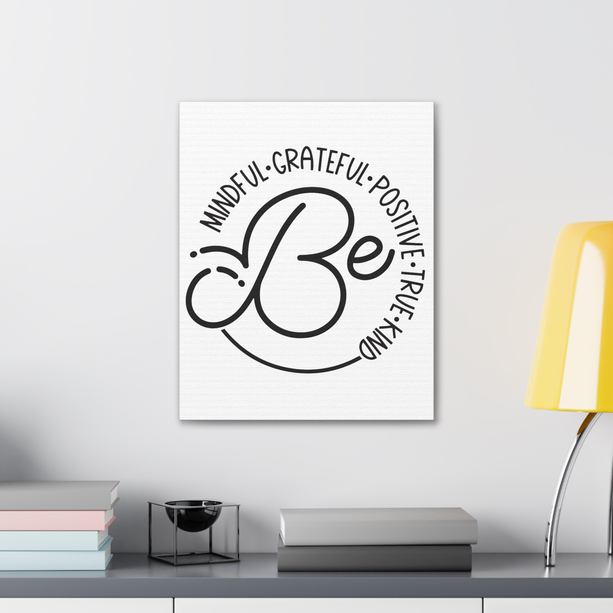 Trinx Inspirational Wall Art Mindful Grateful Positive Motivation Wall ...