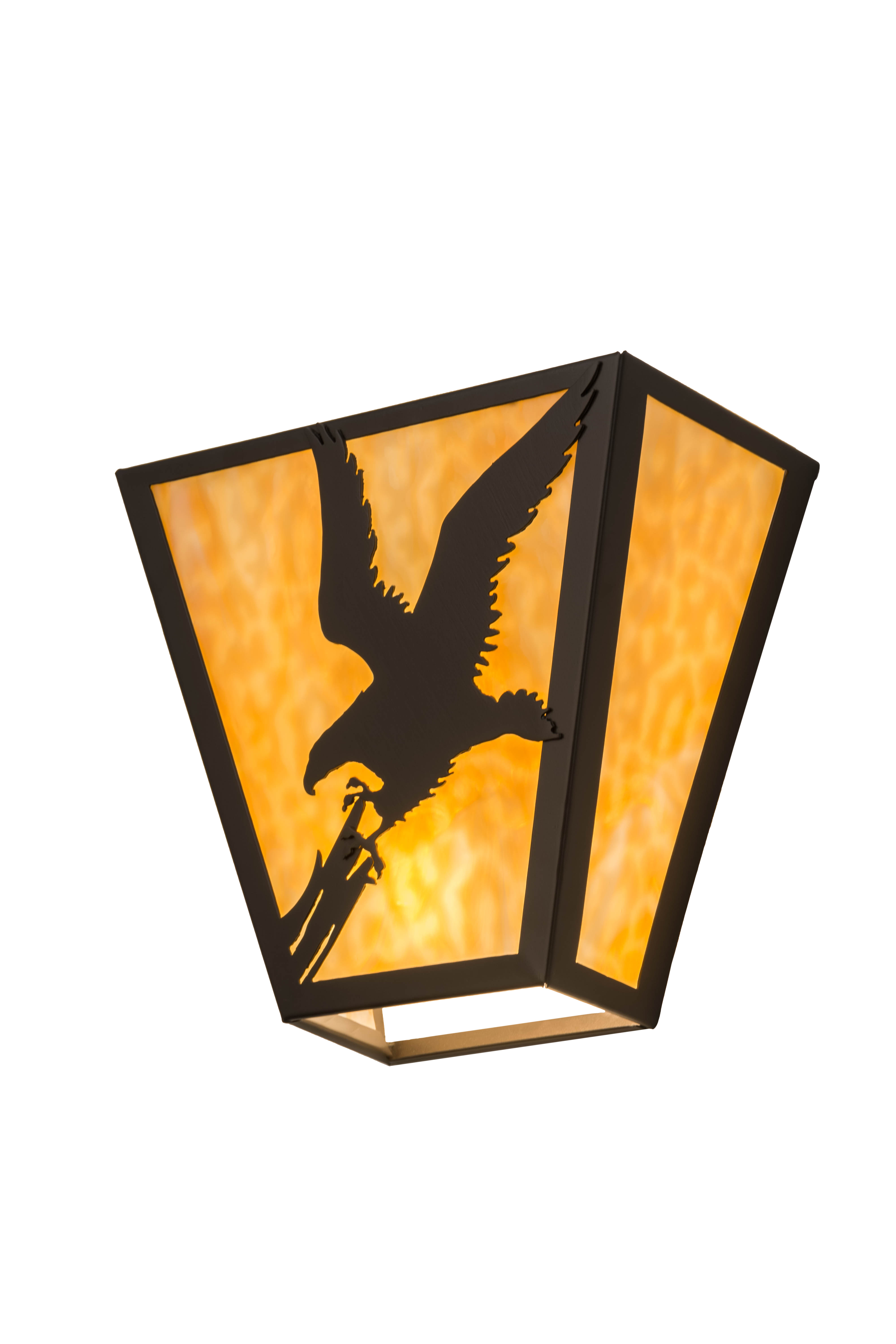 Meyda Lighting Strike of the Eagle 2 - Light Timeless Bronze Flush ...