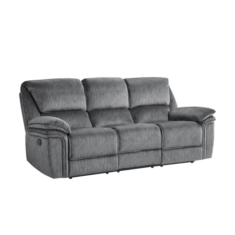 Latitude Run® 88" Pillow Top Arm Reclining Sofa with Reversible ...