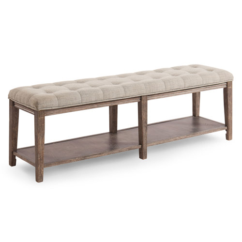 Long Upholstered Benches You'll Love | Wayfair