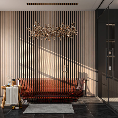 Beige Wall Paneling You'll Love | Wayfair