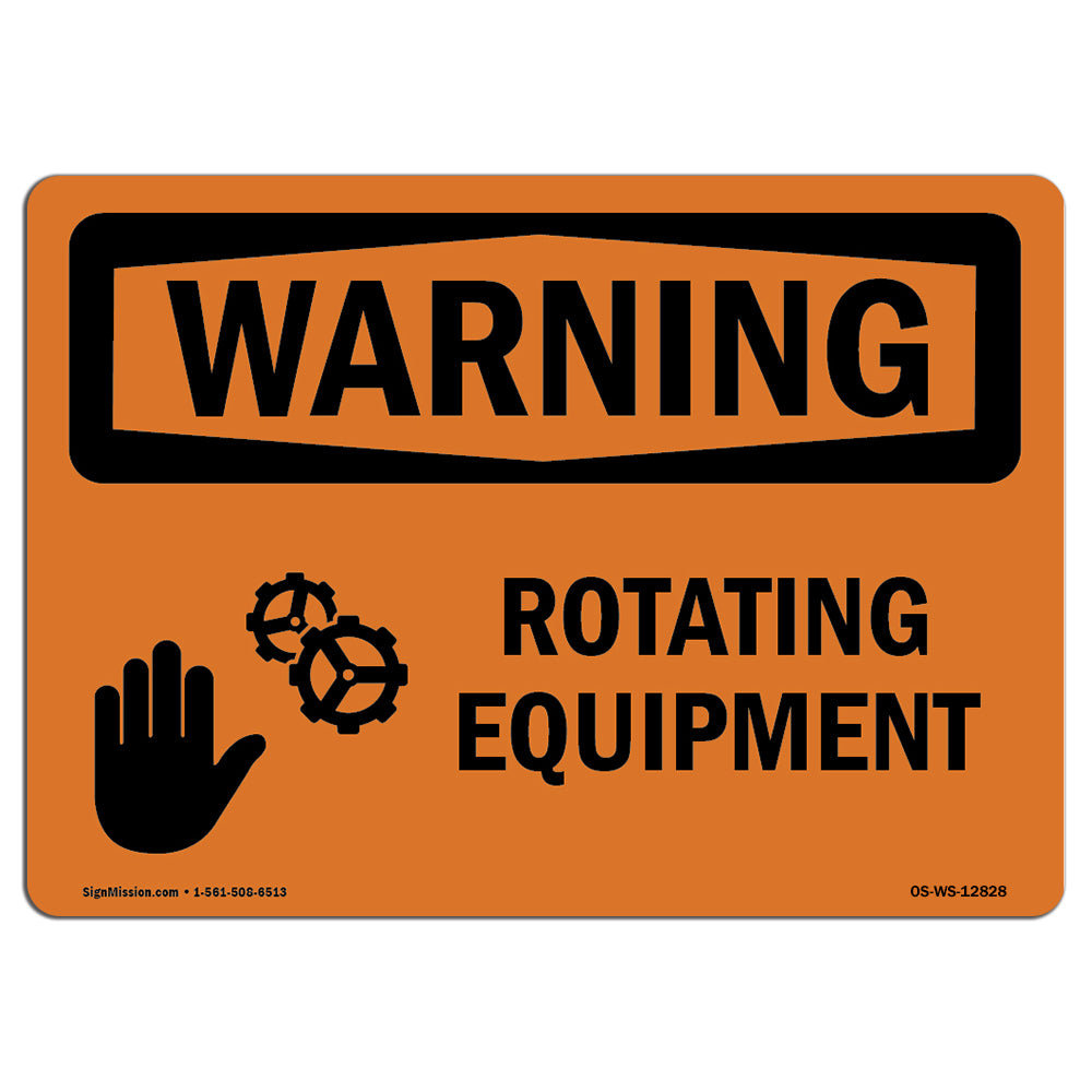 SignMission Rotating Equipment Sign | Wayfair