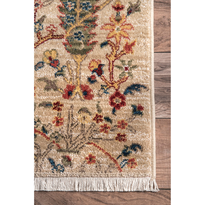 Bloomsbury Market Marianna Floral Rug & Reviews | Wayfair